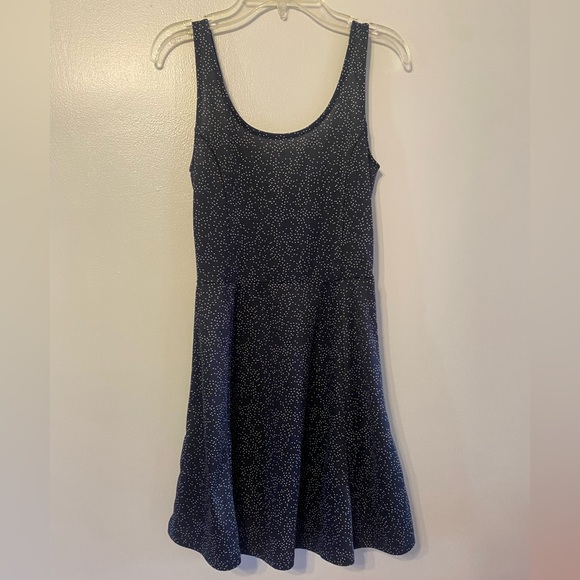 Divided | Dresses | Hm Divided Black Polka Dot Skater Dress | Poshmark